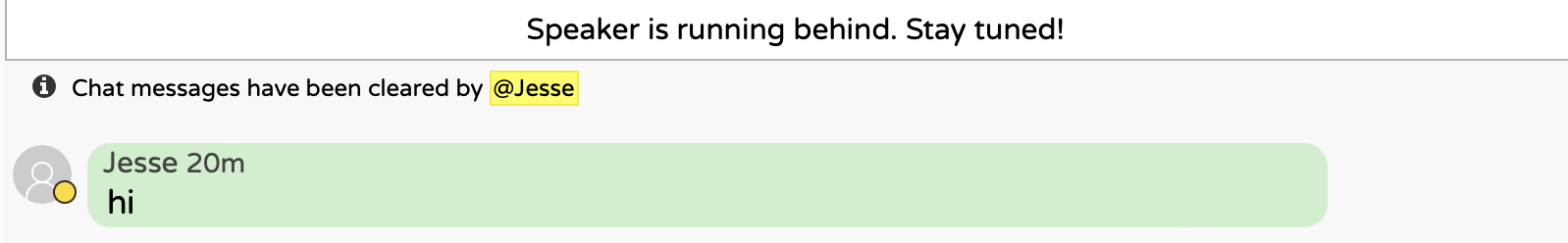 New: Set a Pinned Notice in your Chat – Minnit Chat — Blog